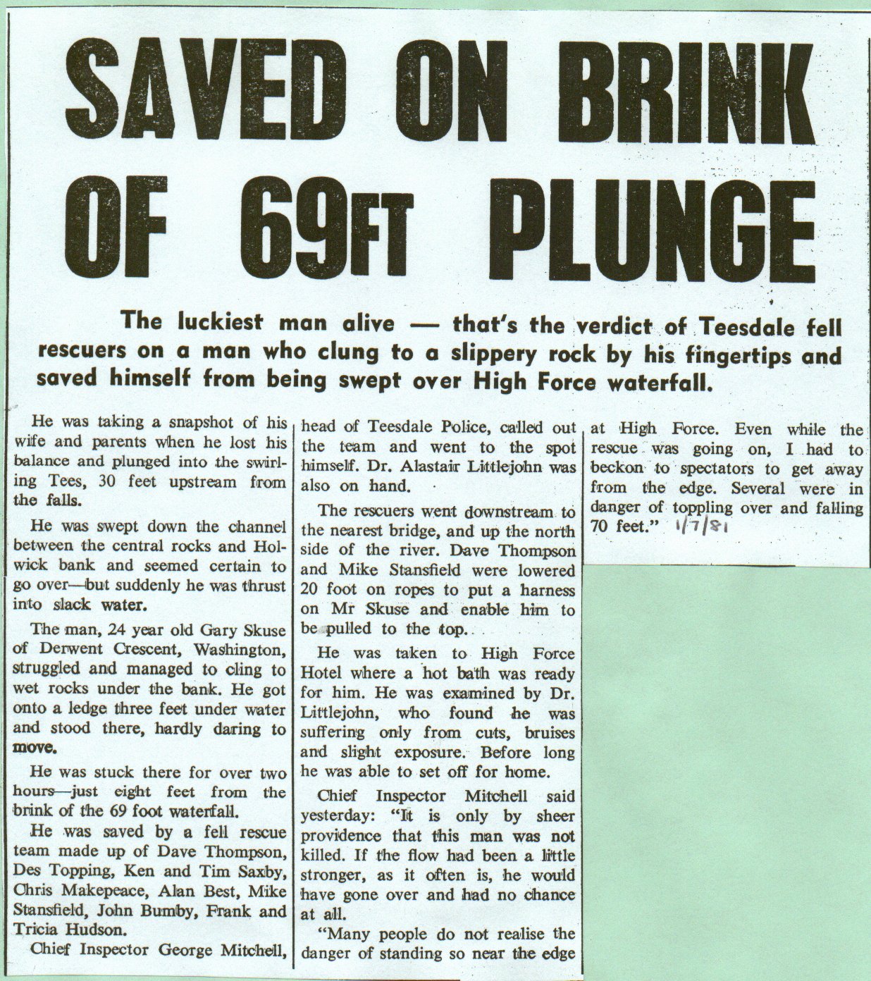 TWSMRT Press Clippings